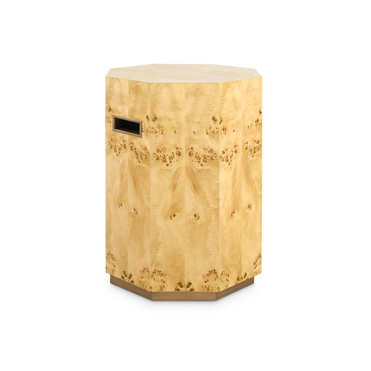 Octavia Side Table - Burl - JDOUGLAS