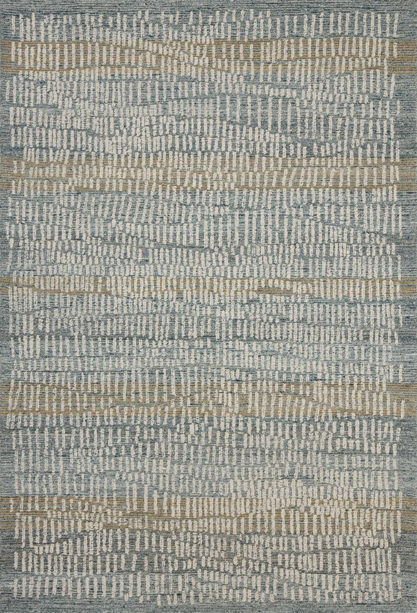 Elias Collection ELA-02 Ocean / Oatmeal - JDOUGLAS