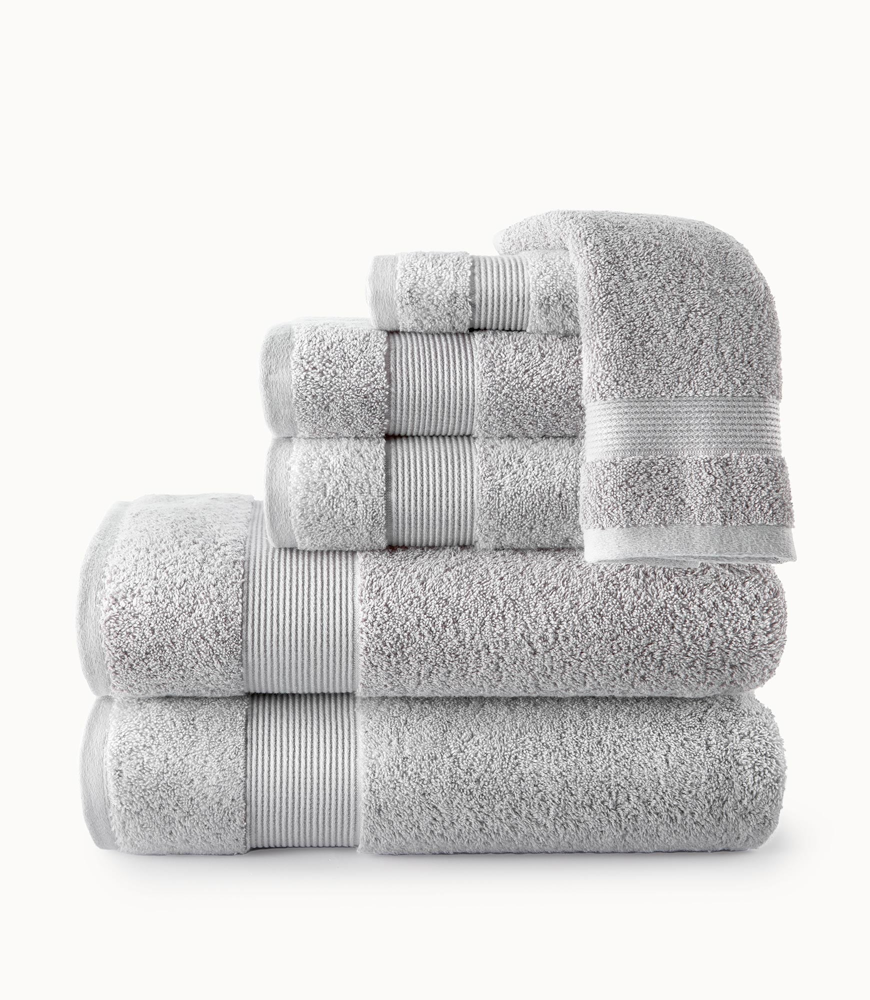Liam - Towel - Light Grey - JDOUGLAS